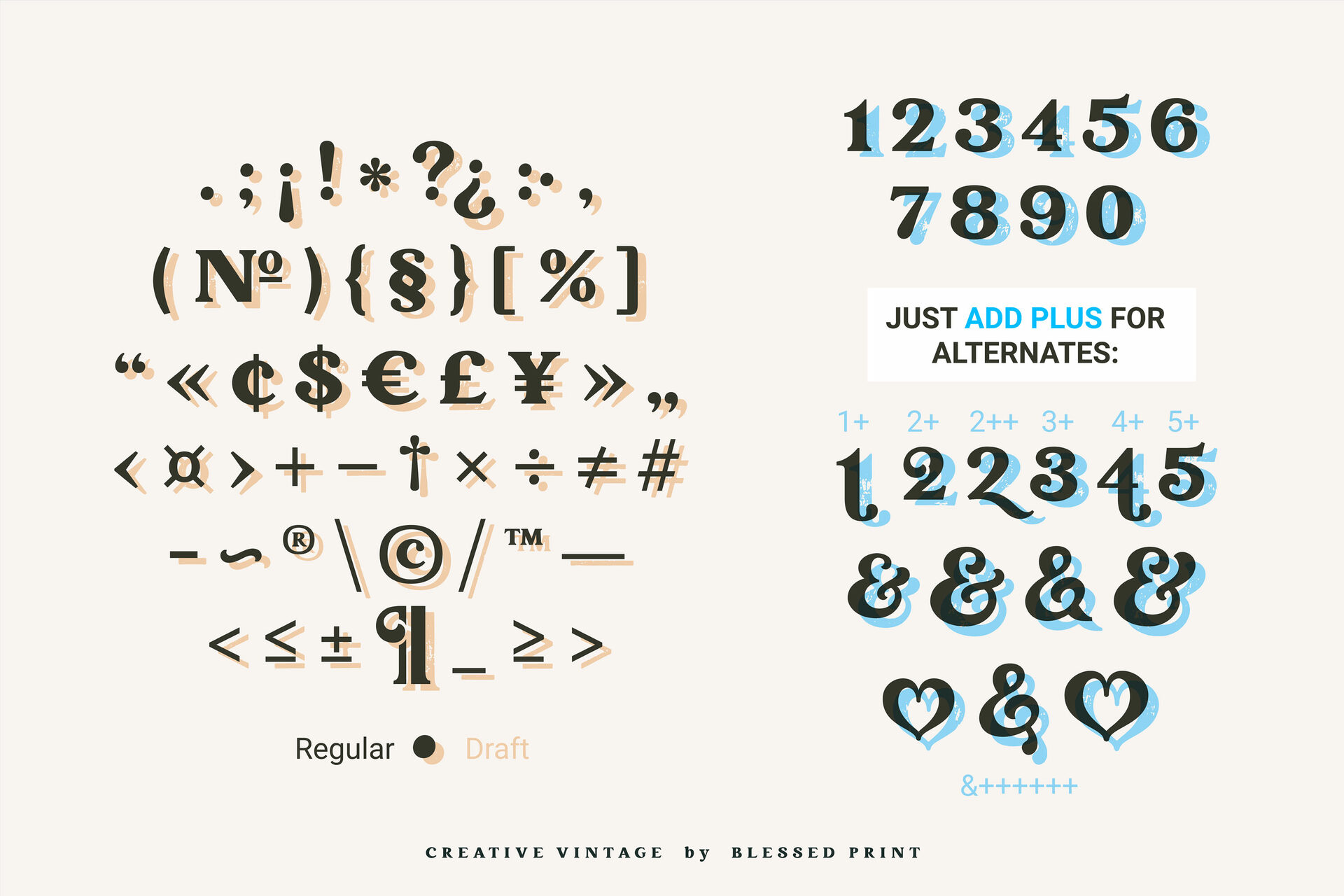 Creative Vintage | Serif Fonts