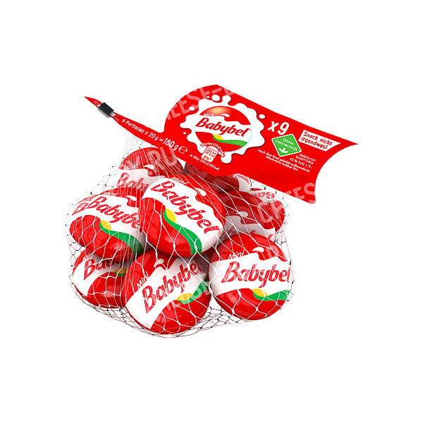 Мягкий сыр Бейбибел Оригинальный мини сетка 9х20 (Original Mini Cheeses ...
