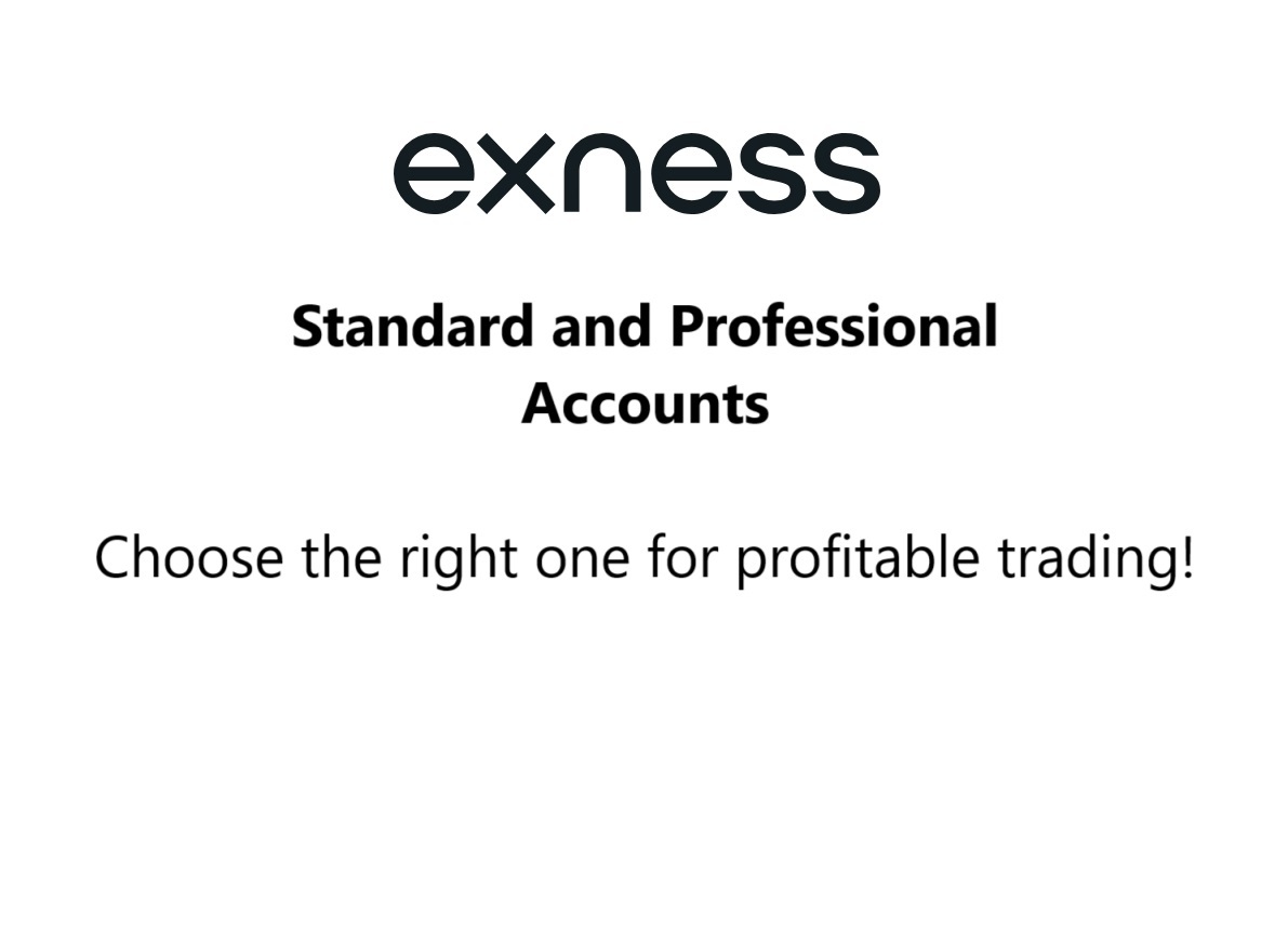 Exness Account Types ⚡ Standard, Pro, Zero & More 2026