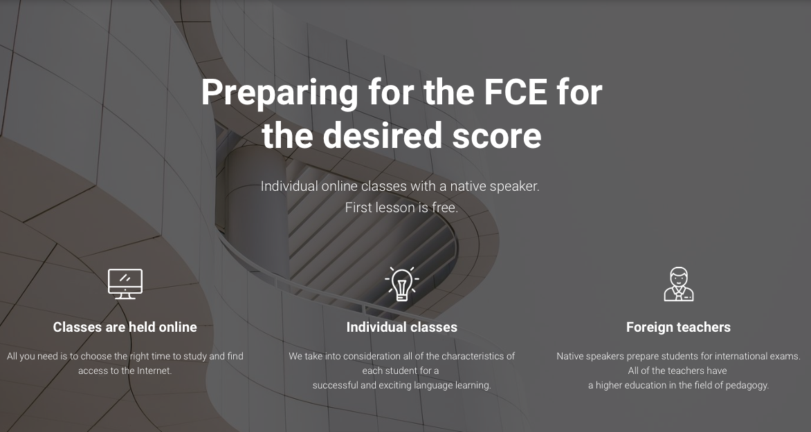FCE – preparing for the exam for the desired score