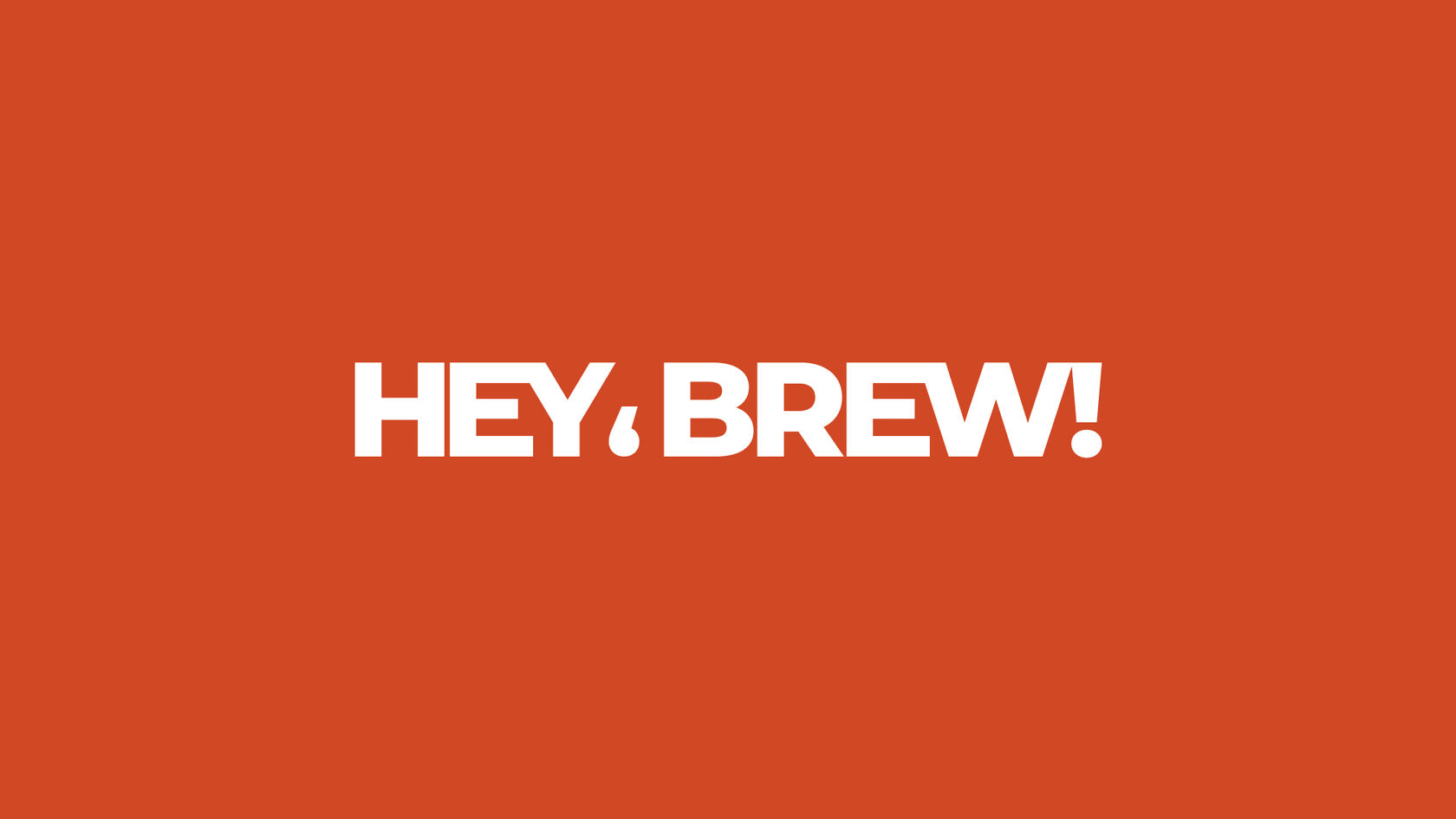 Hey, Brew — магазин кофейного оборудования и зерна для кофейни