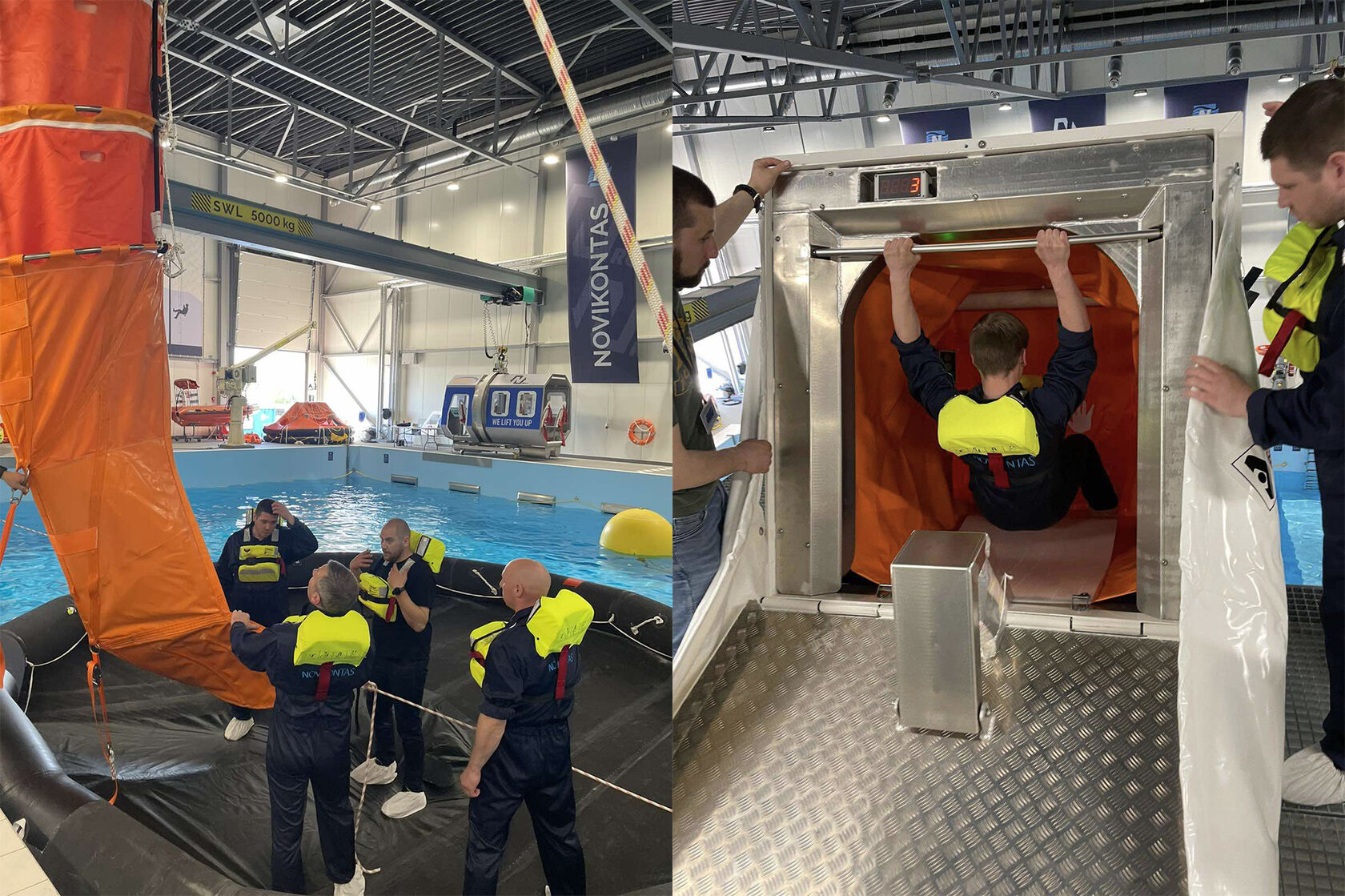 Escape Chute Refresher Training