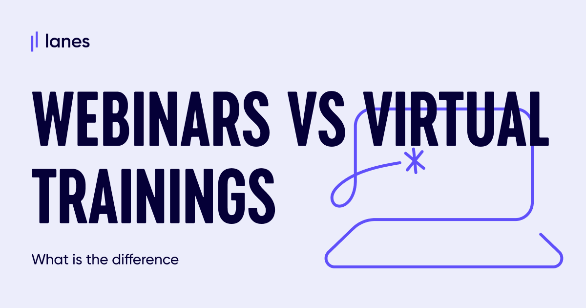 Webinars vs Virtual Trainings