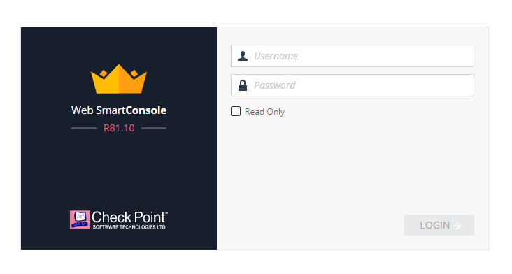 Gaia R81.10 Web SmartConsole
