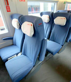 Sapsan Classes - Sapsan High Speed Train Seat Map