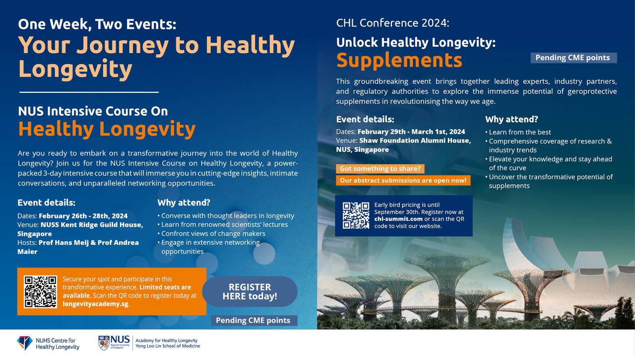 Healthy Longevity Medicine Society — Events