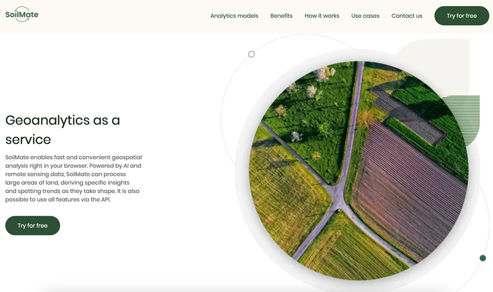 SoilMate запускает сервисную платформу на основе искусственного интеллекта