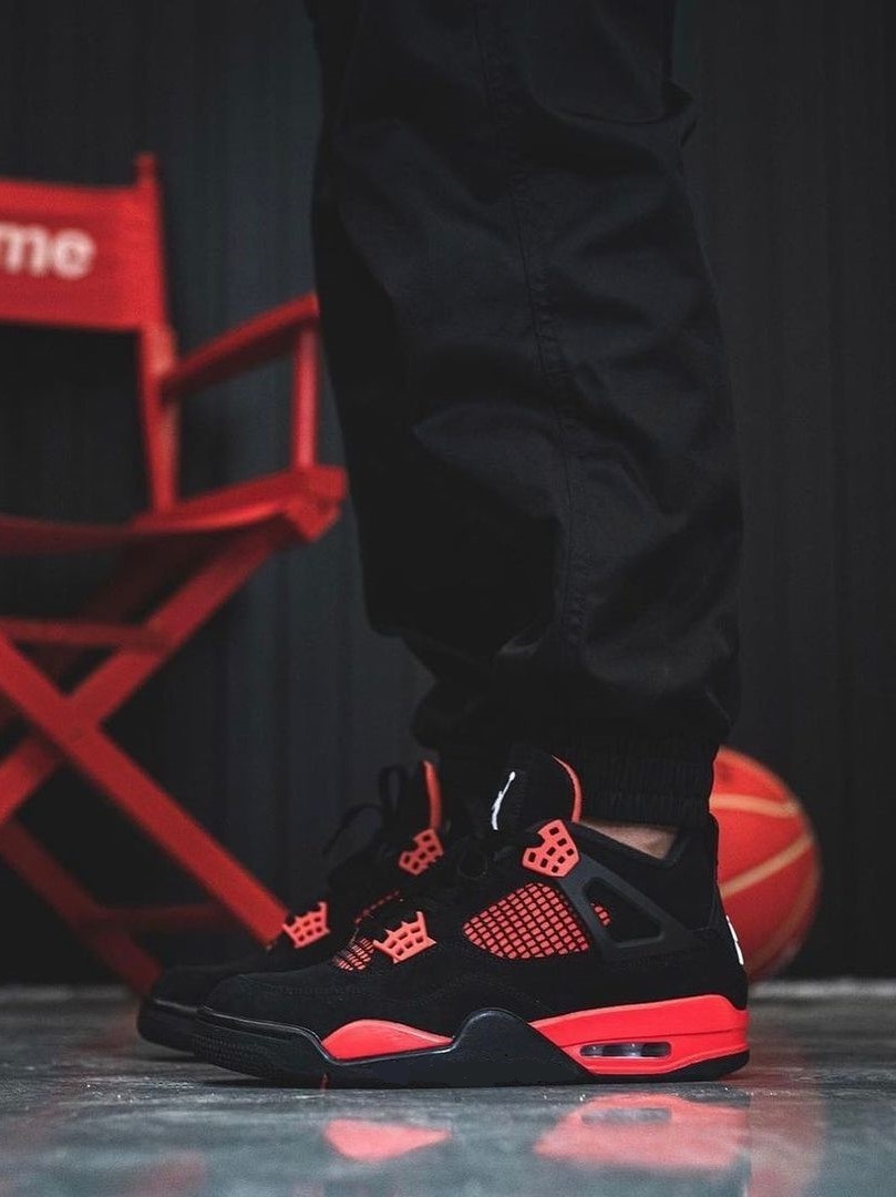 Купить AIR JORDAN 4 RETRO RED THUNDER - 100% оригинал