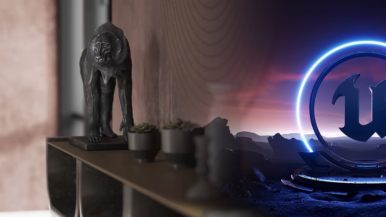 Master class of creation interior in Unreal Engine