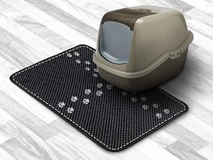 Лапочист – двухслойный коврик для кошачьего туалета – коврик для лотка ...