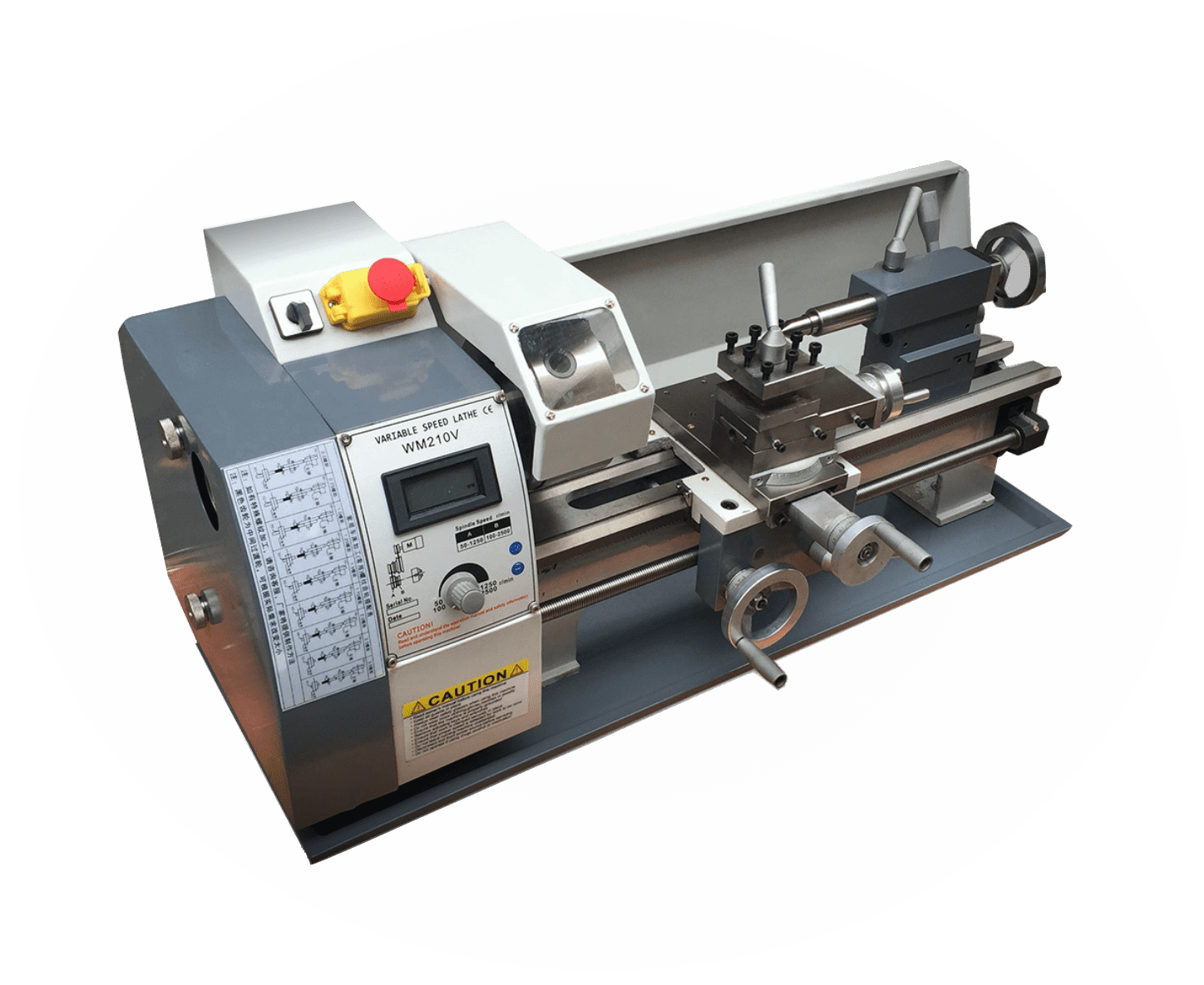 Токарный станок WM210V по металлу купить по низкой цене