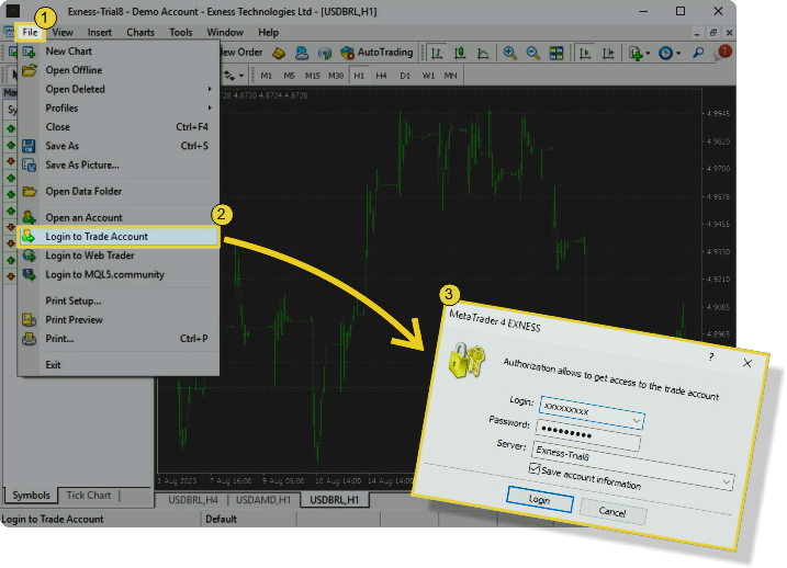 Exness Login: Log In to Your Personal Account at Exness in Africa
