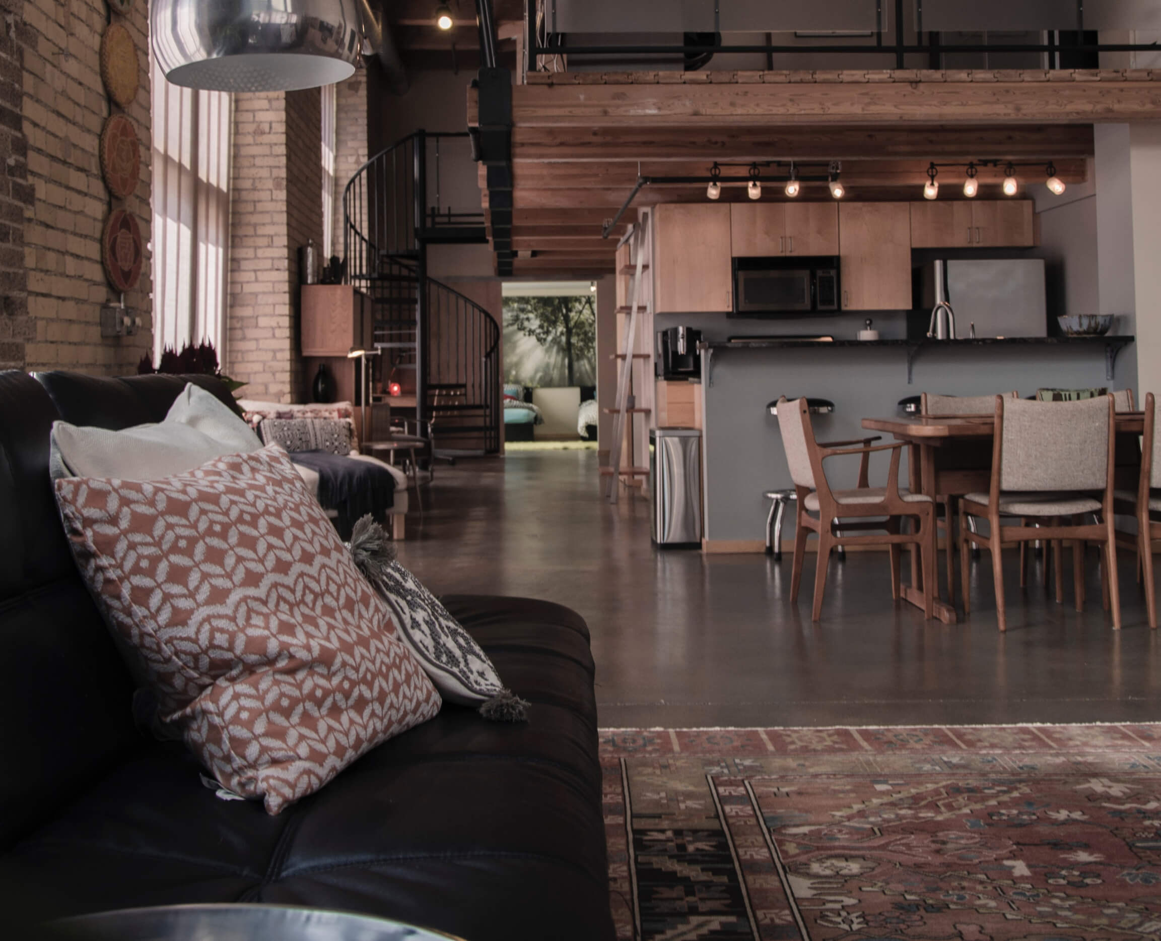 Loft Living Space Designs