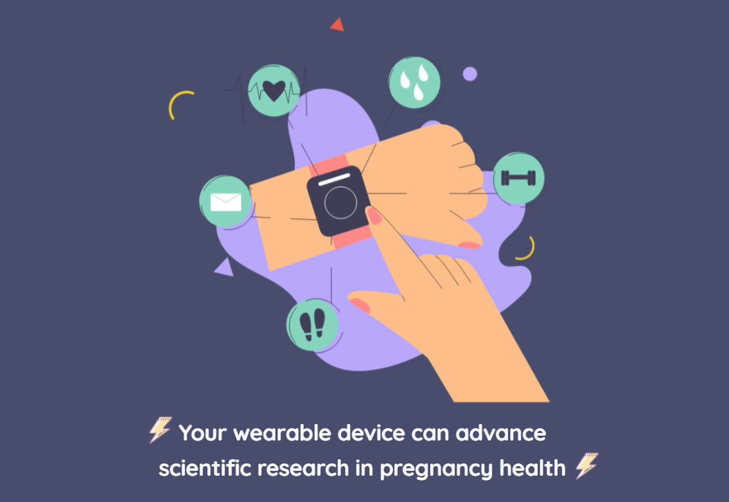 Improving pregnancy health with wearables