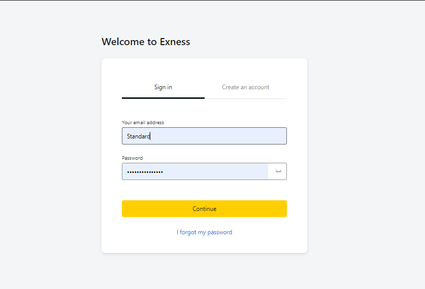 Exness Login: Log In to Your Personal Account at Exness in Africa