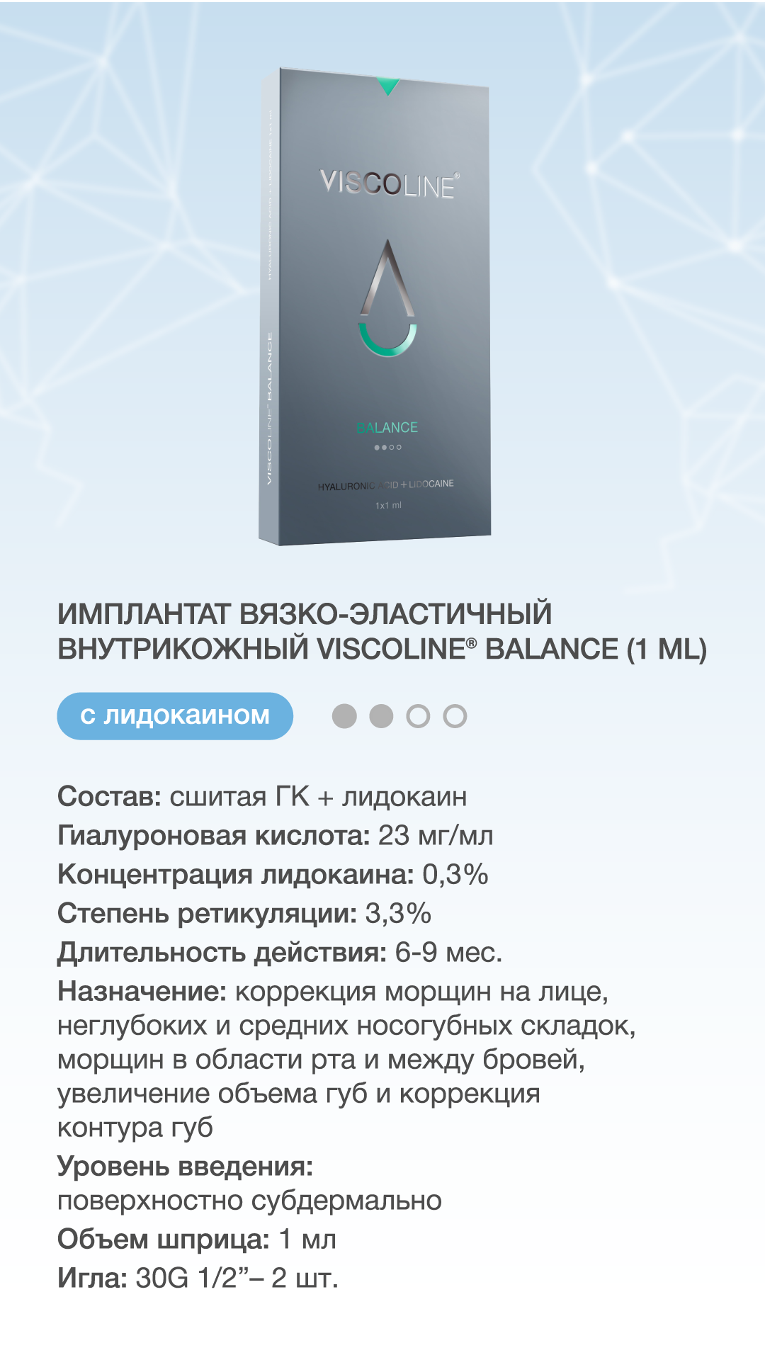 Висколайн / Visoline / Российские филлеры