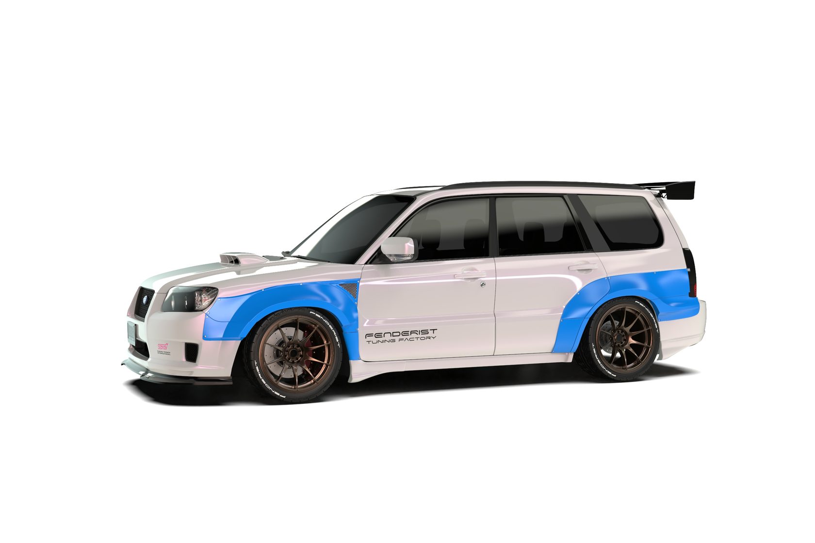 FENDERIST SPEC S Fender Flares Set / Wide Body Kit Ver.2 SUBARU ...