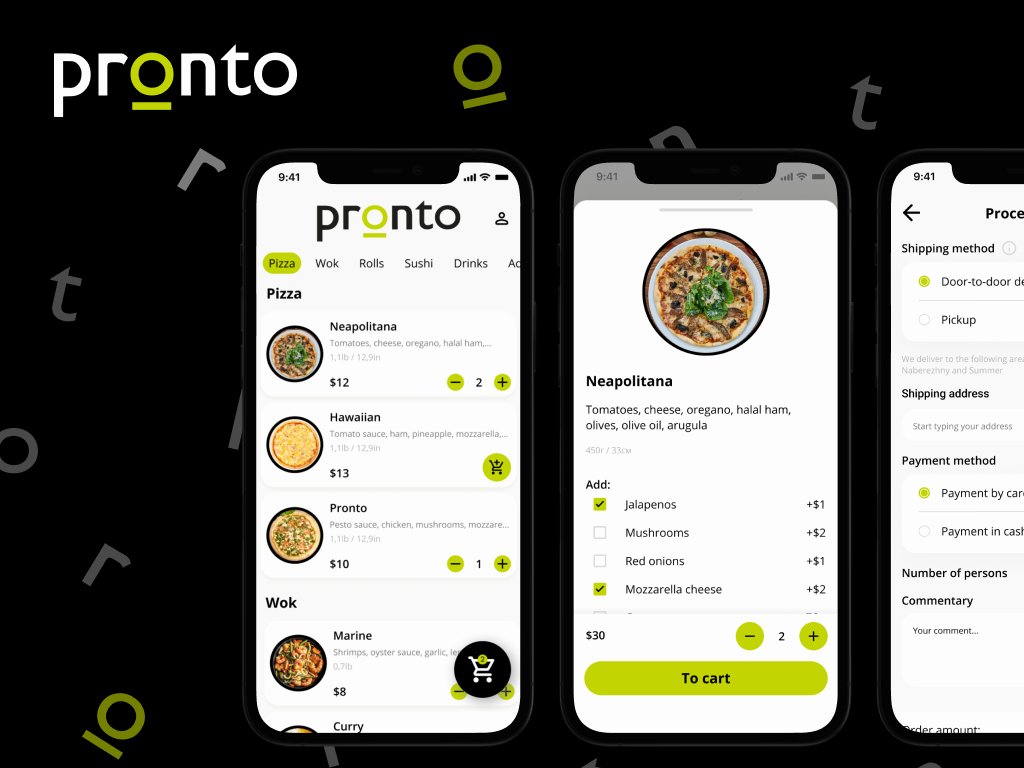 Pronto food&coffee EN