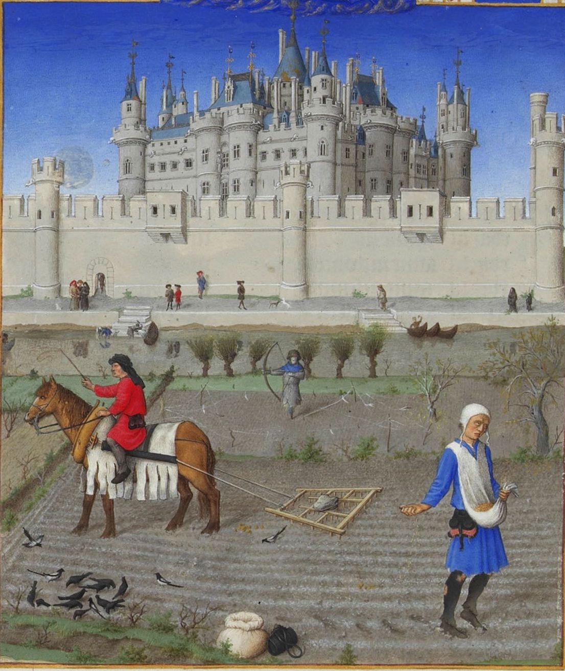 Castles In The Middle Ages Drawings 3 Types Of Castles And