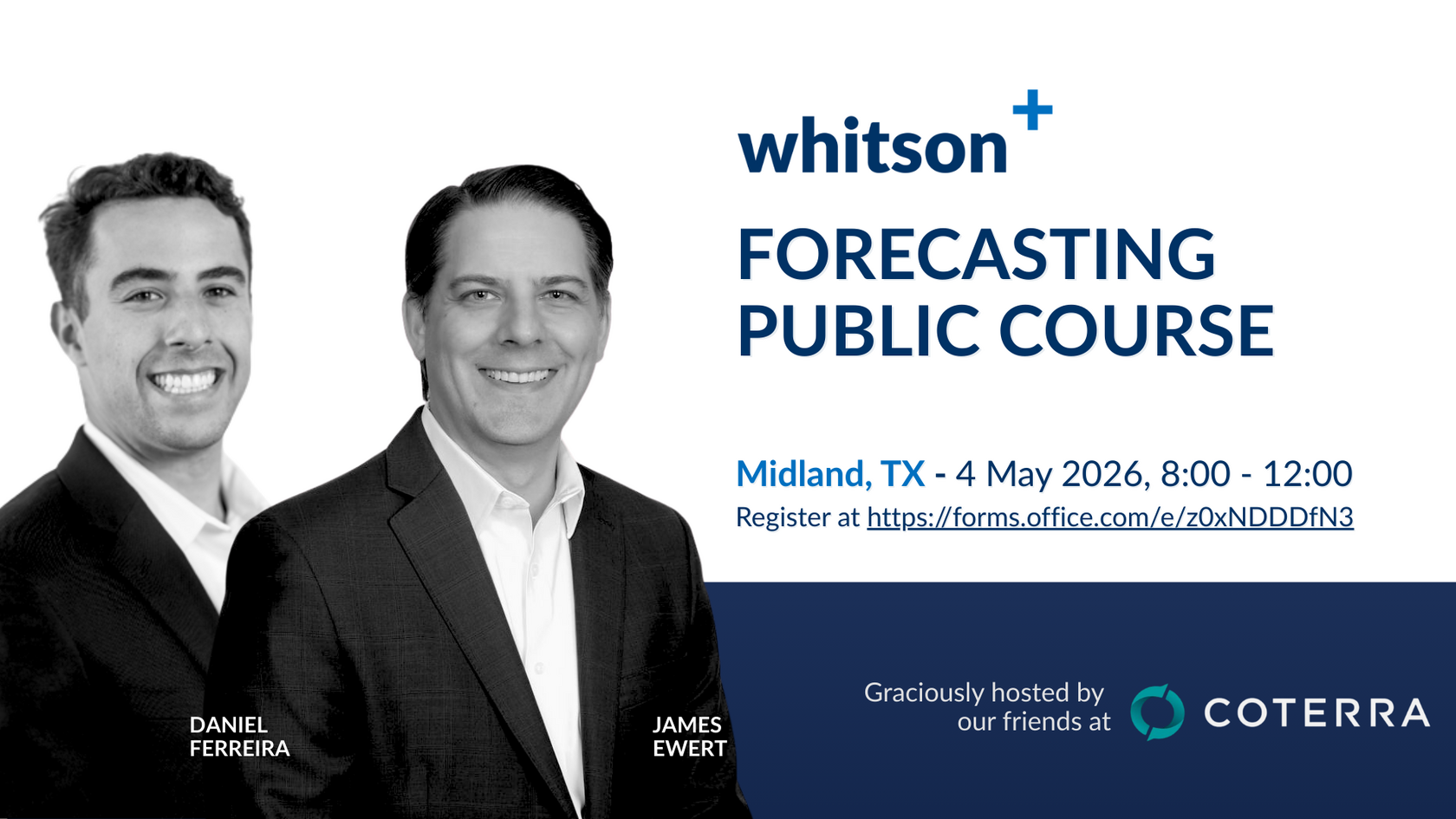 Forecasting Public Course Coming to Midland - May 4 2026