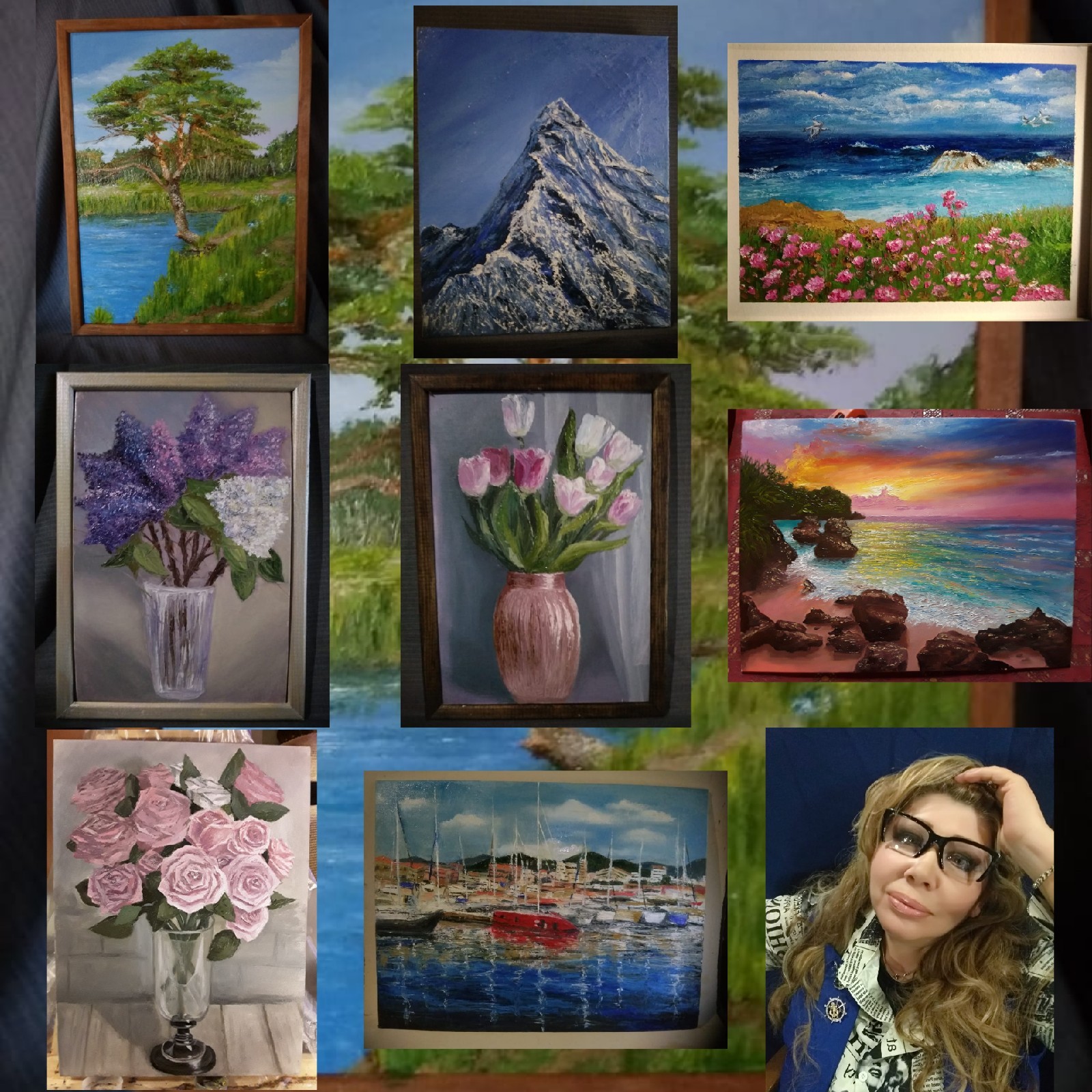 Акрил и мастихин: магия густого мазка