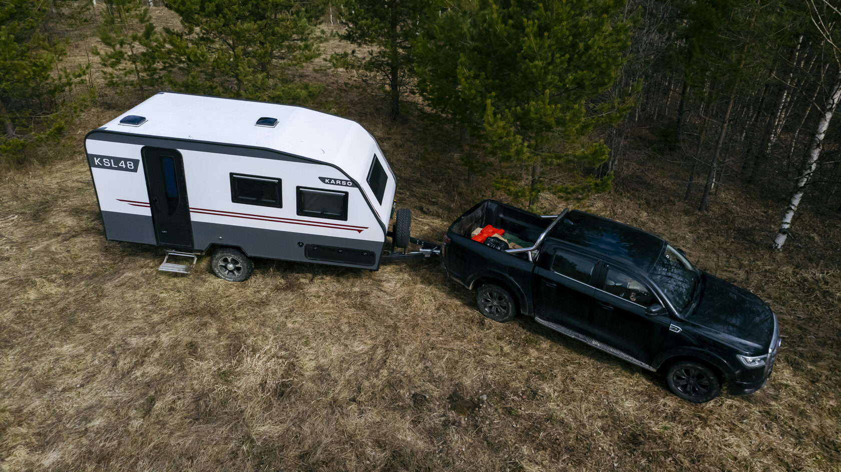 Внедорожный дом на колёсах KSL48 — туристический прицеп