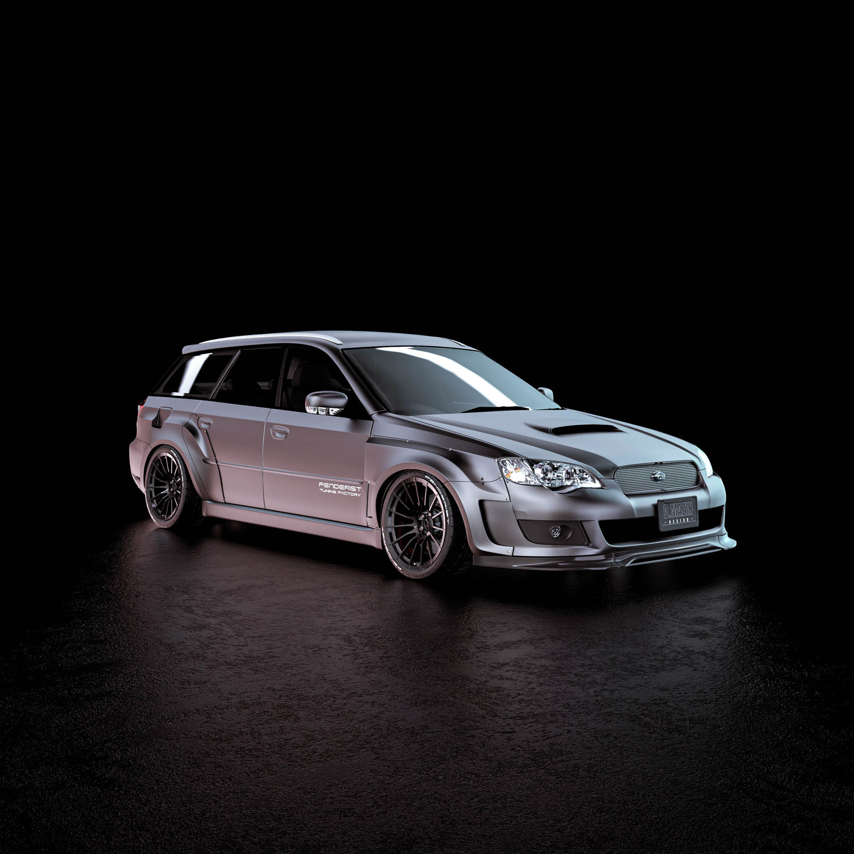 FENDERIST SPEC S Fender Flares / WIDE BODY KIT SUBARU Legacy Wagon 06-09