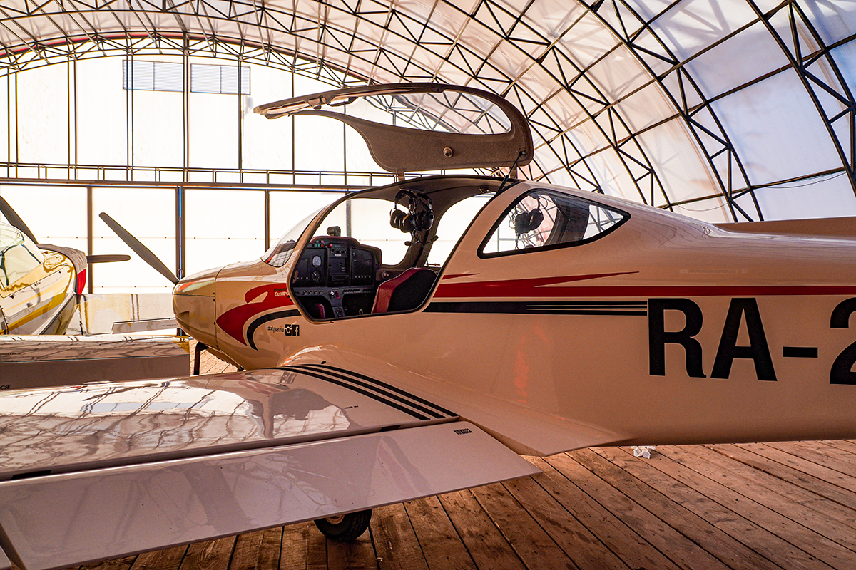 Учебный полет на Pioneer 400