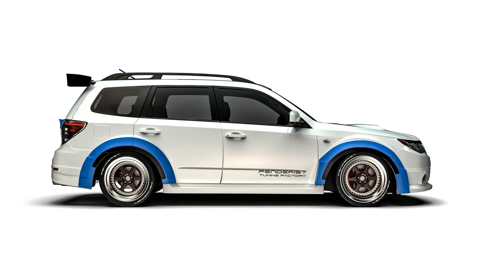 FENDERIST SPEC S Fender Flares Set vs Lips / WIDE BODY KIT SUBARU ...