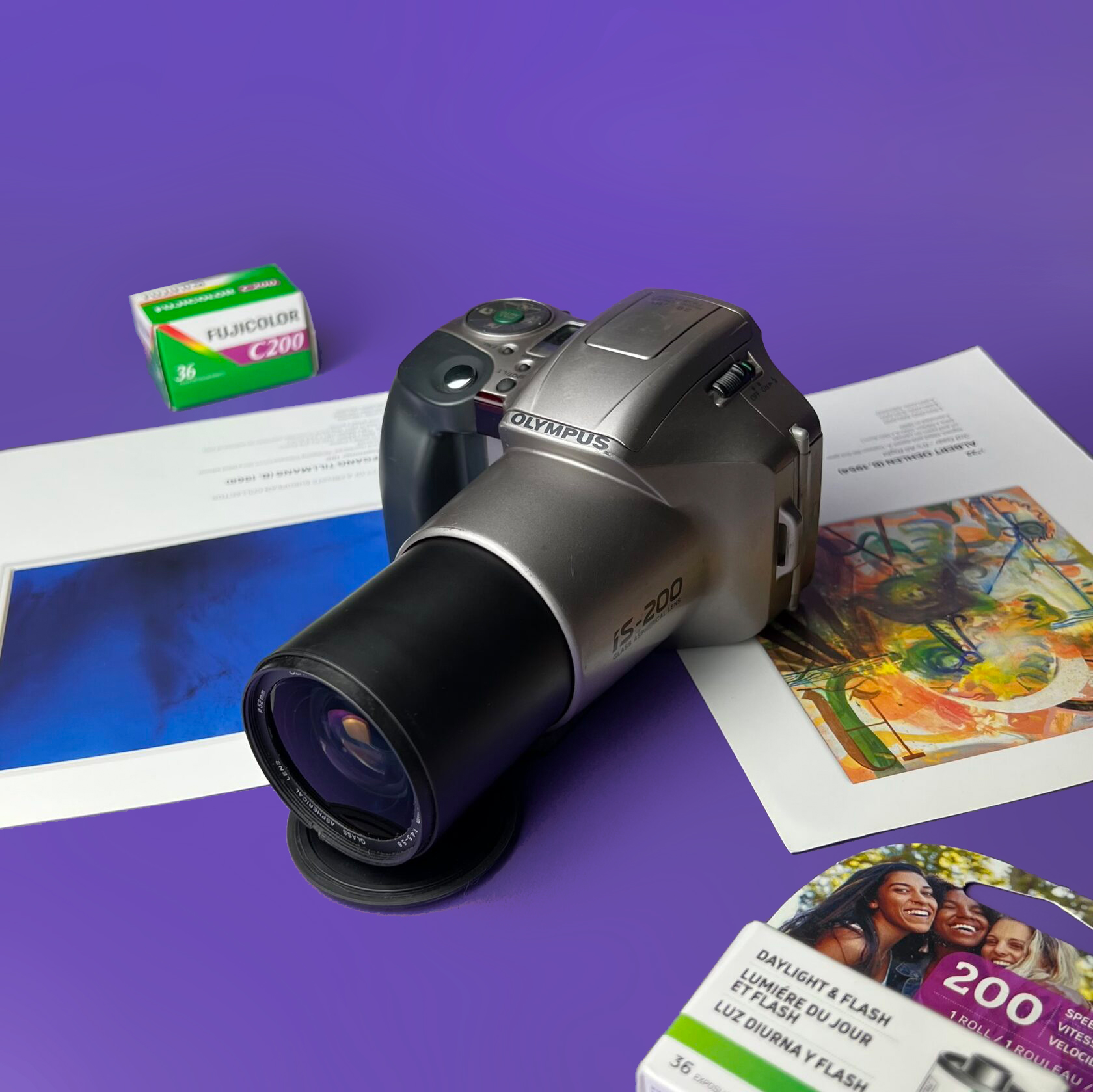 Пленочный фотоаппарат Olympus IS-200 Купить с доставкой по России в ...