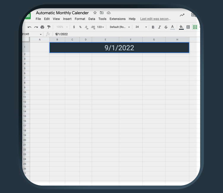 How to Make Google Sheets Templates Calendar and Schedules