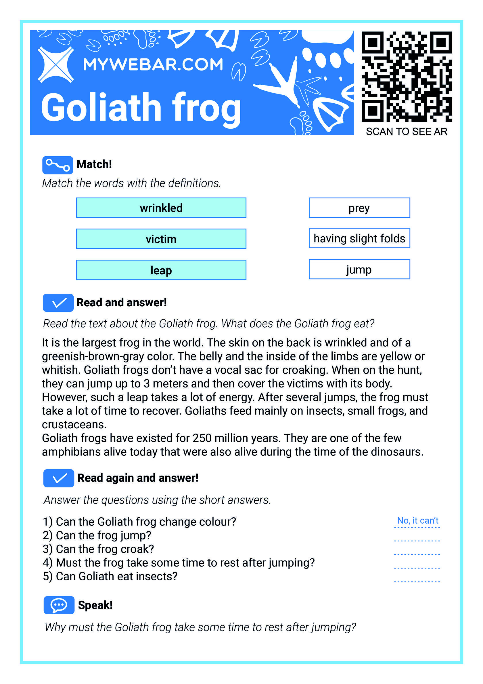Goliath Frog