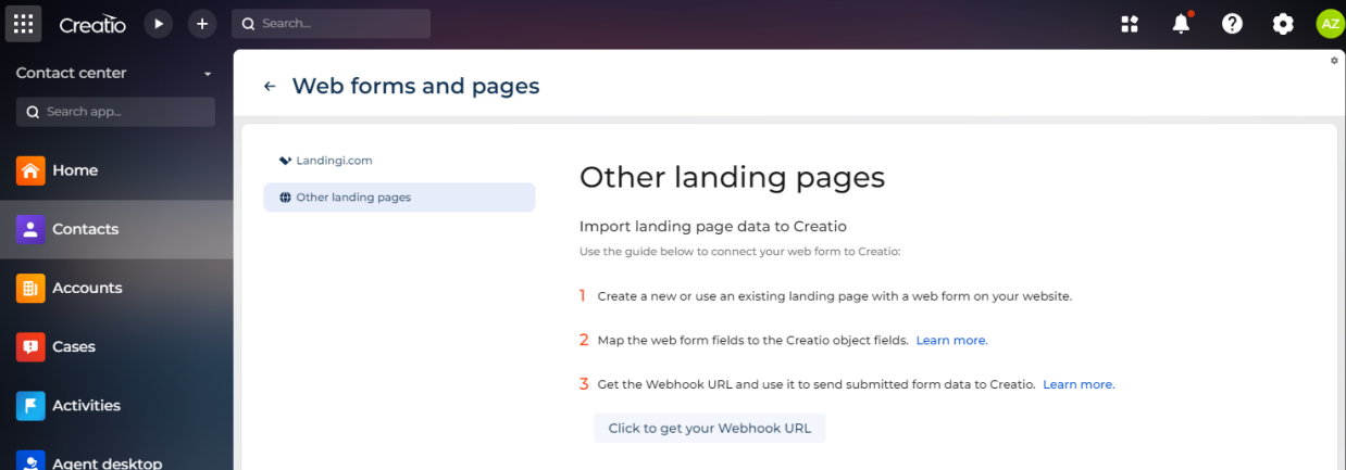 Creatio 3CX Connector documentation