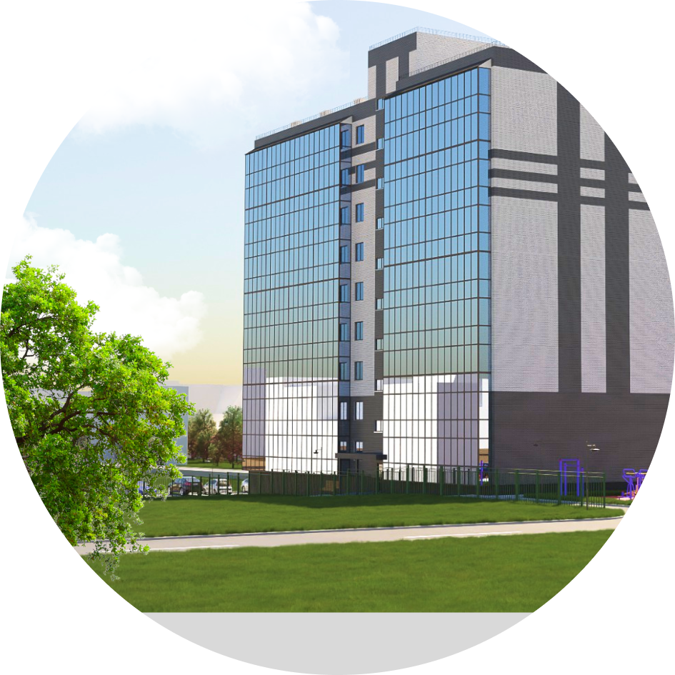 Жилой дом «Некрасов» в центральном районе Барнаула