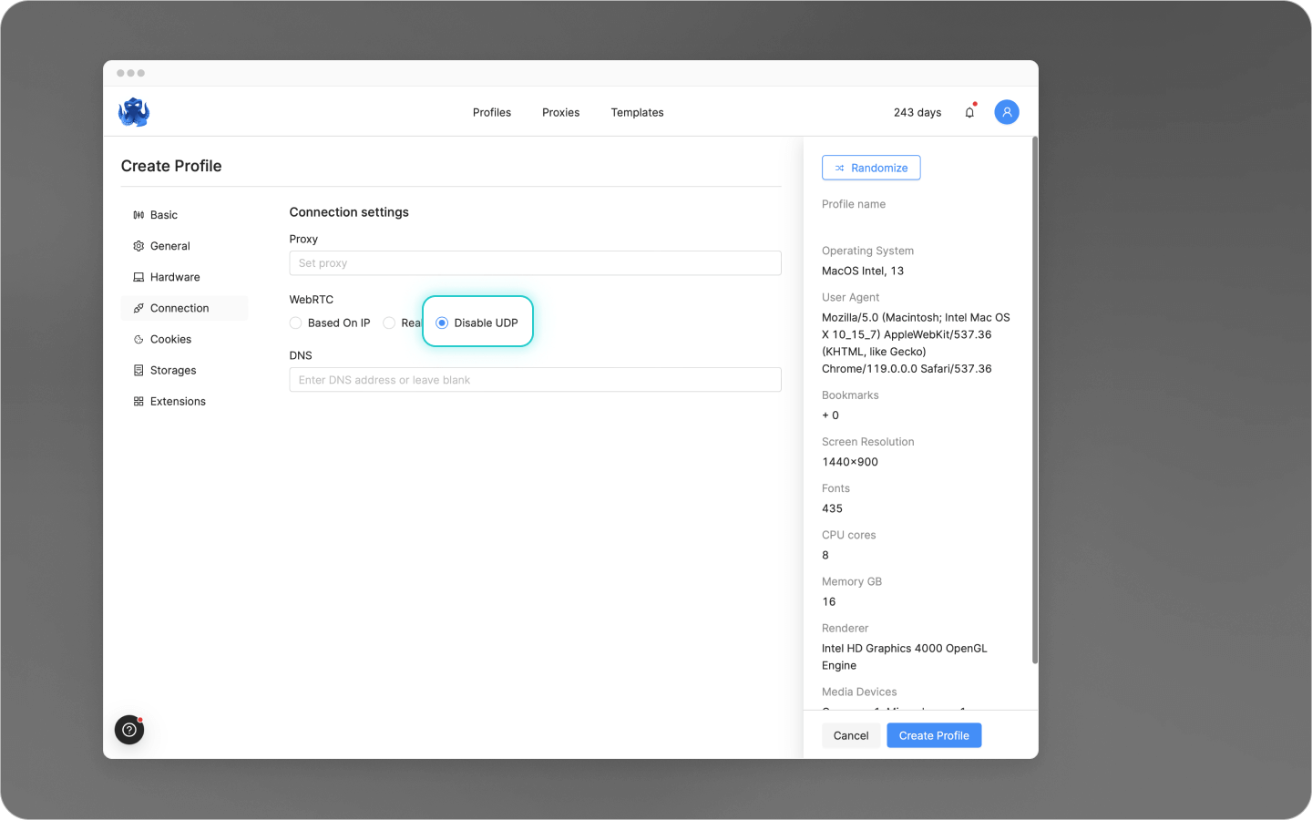 Octo Browser 1.12: Discounts on subscription upgrades and improved WebRTC configuration