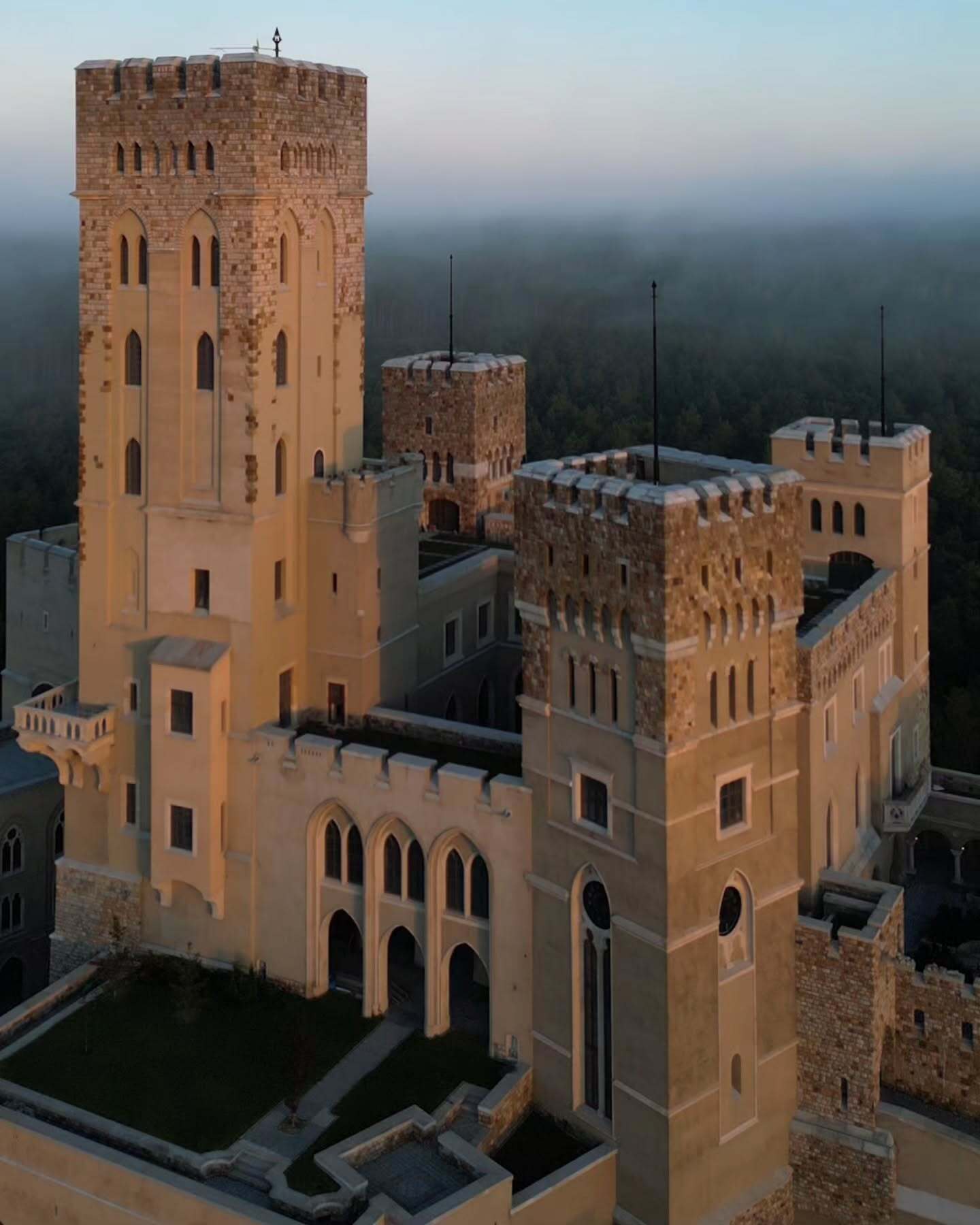 The Great Pretender: a 15-storey Stobnica Castle in western Poland that ...