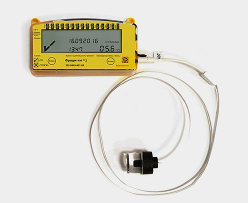Термоиндикатор холодовой Fridge-tag 2 с выносным датчиком