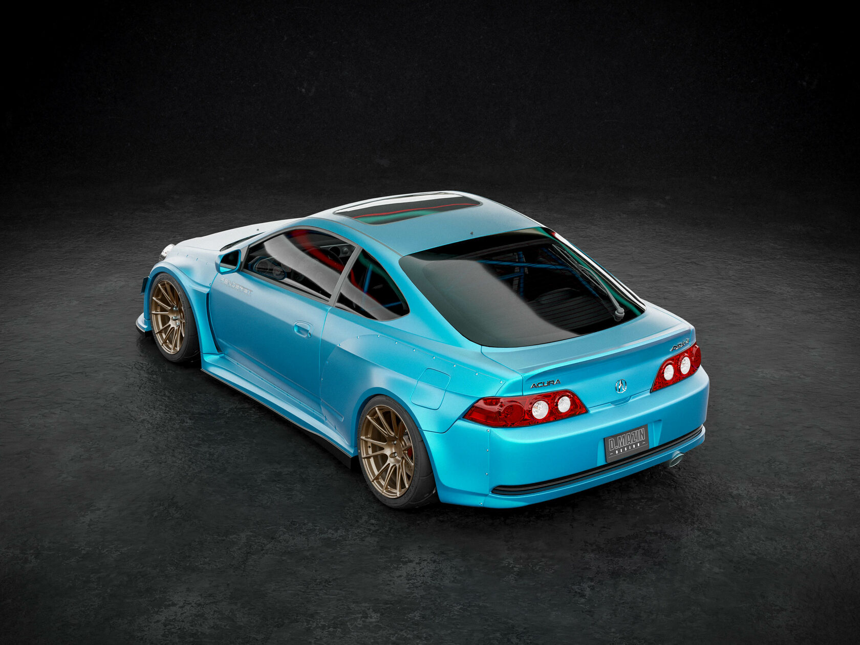 FENDERIST SPEC S Full Set / WIDE BODY KIT HONDA INTEGRA / ACURA RSX ...