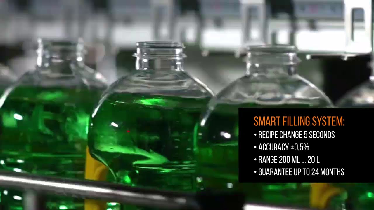 Equipment for filling liquid and viscous products