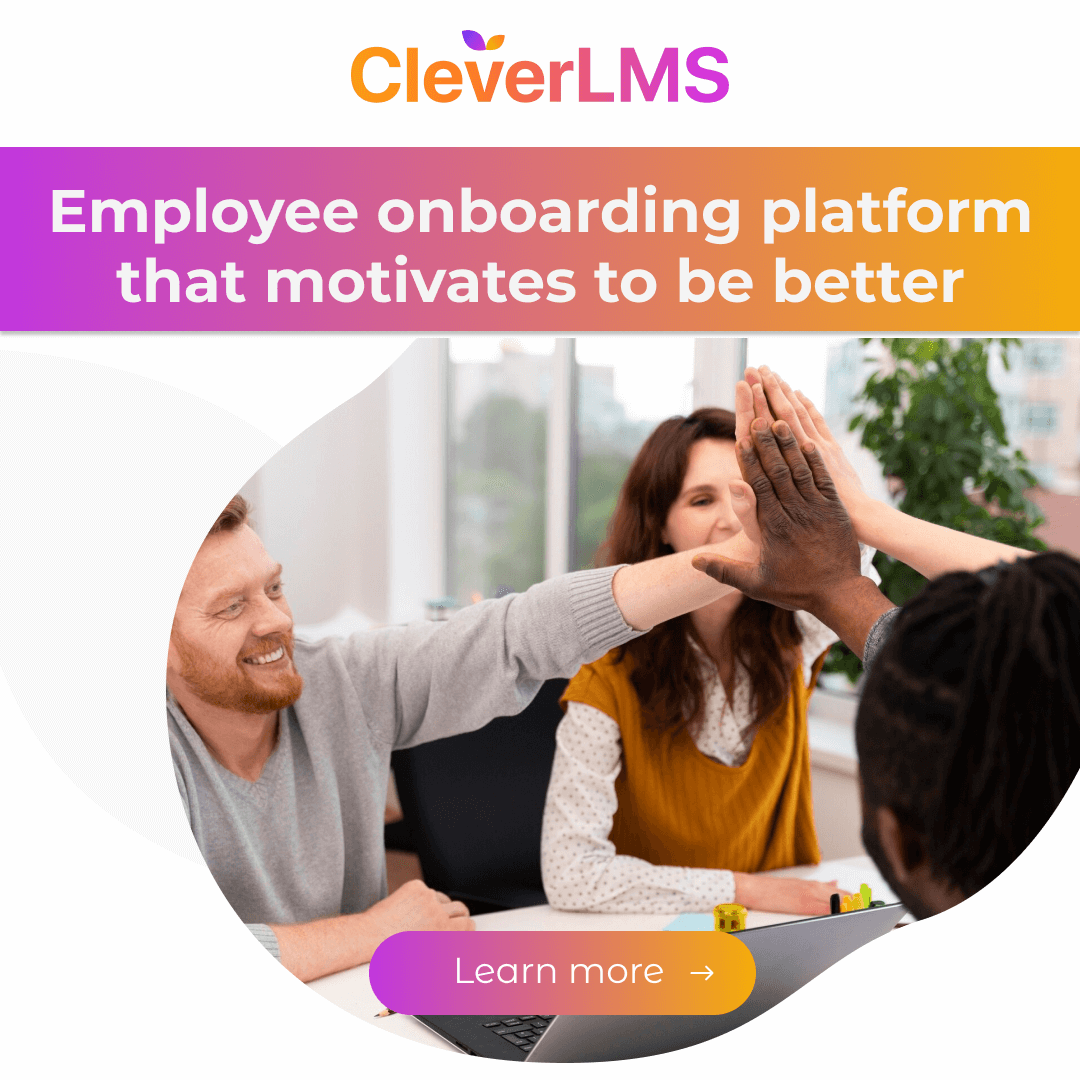 Employee onboarding with Clever LMS onboarding software