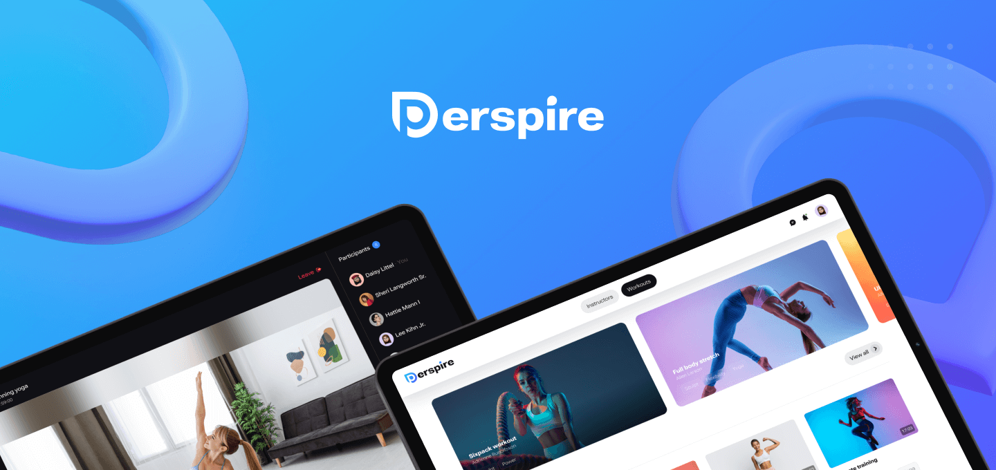 Perspire - Online Fitness Streaming Software Platform