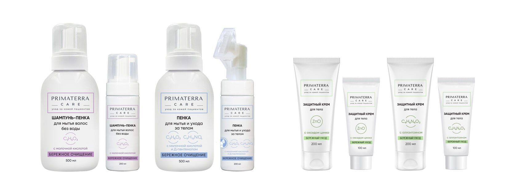 Primaterra Care бережное очищение и уход за кожей пациентов в ...