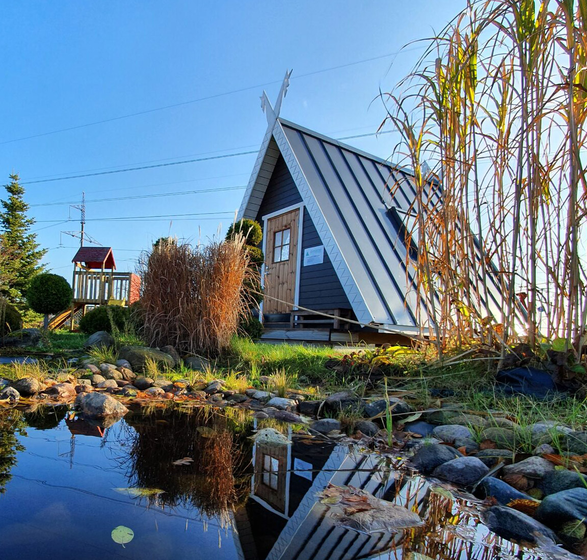 Solo 75 - Malé áčkové dřevostavby Avrame