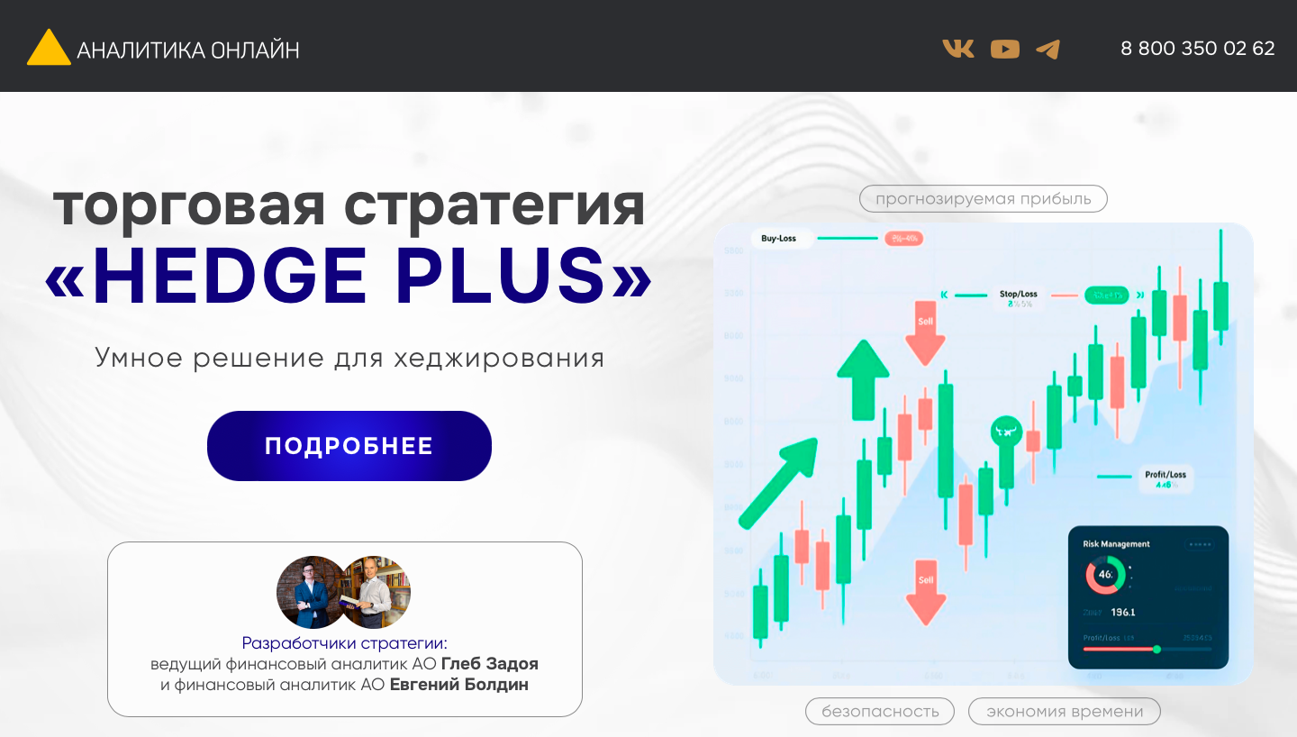 Торговая стратегия Hedge Plus