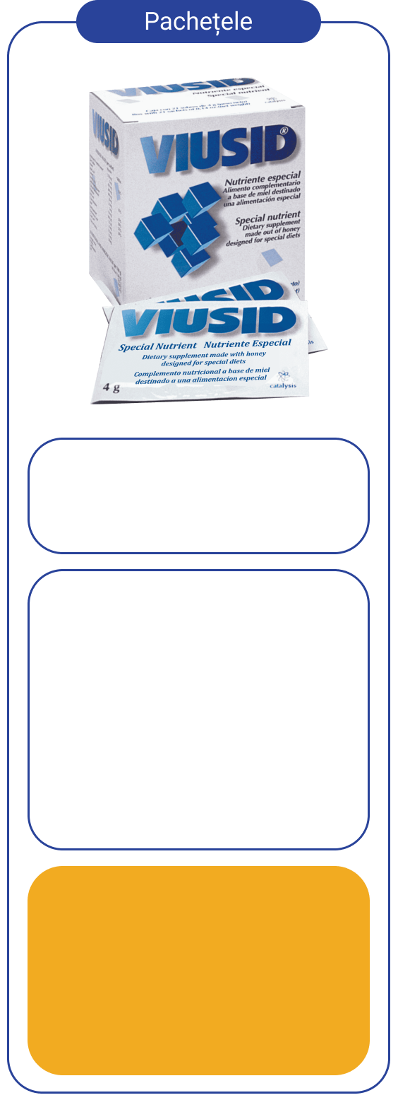 VIUSID - o nouă soluție în protecția imună a organismului!