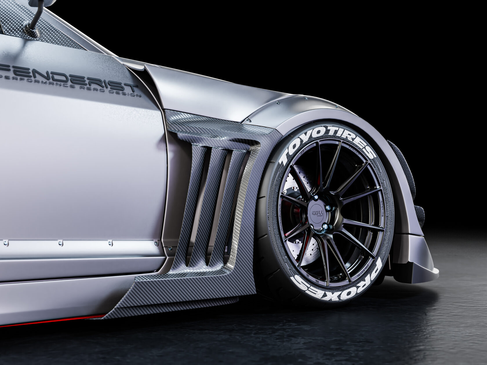 FENDERIST SPEC R Full kit / WIDE BODY KIT Mazda RX-8 2008-2012