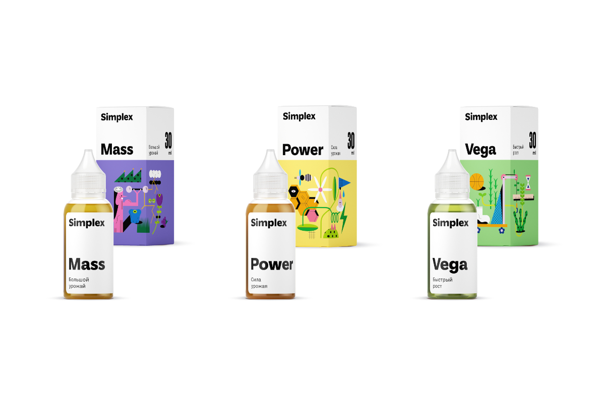 Стимуляторы Simplex — Vega, Mass, Power