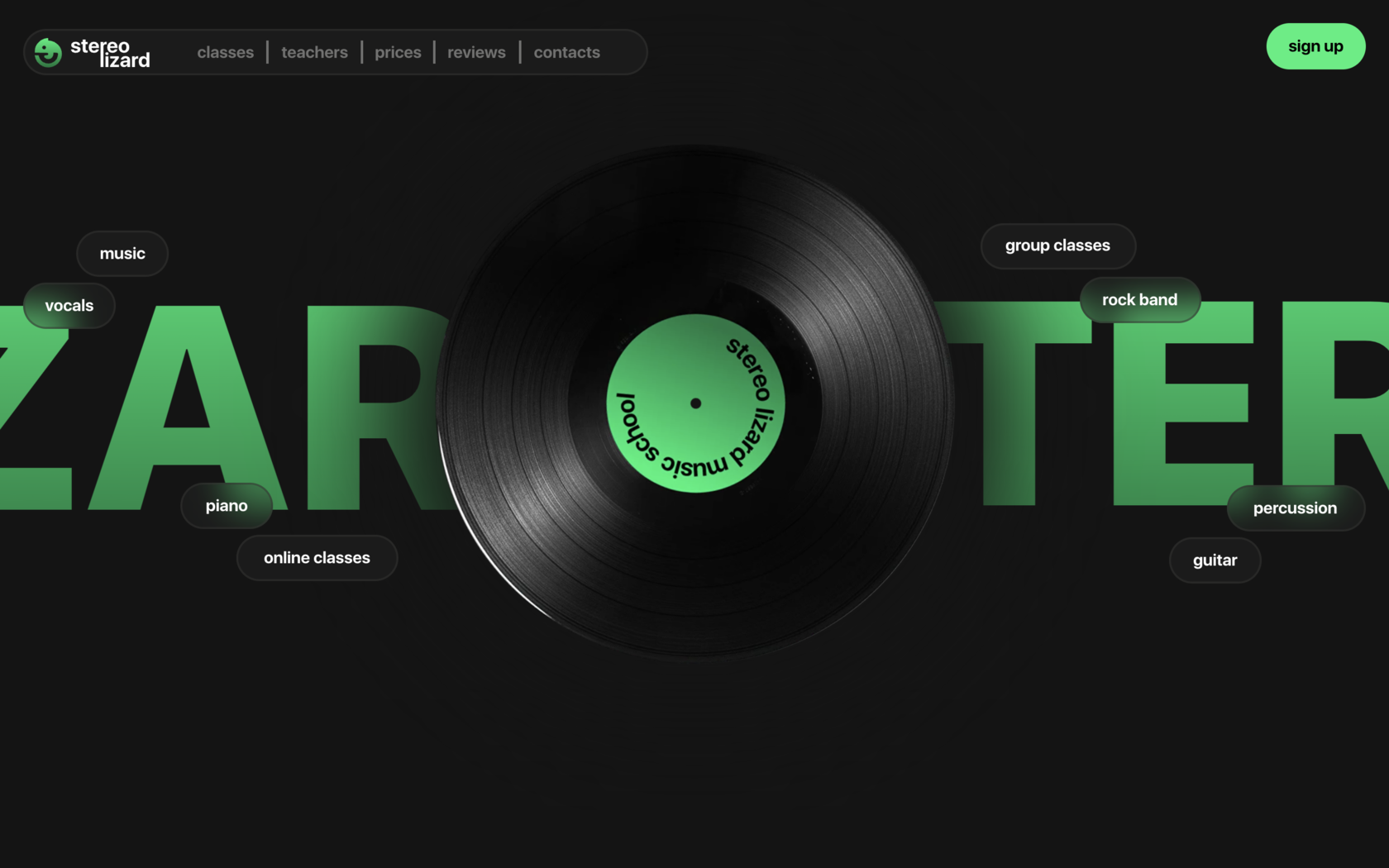 Stereo Lizard Music School