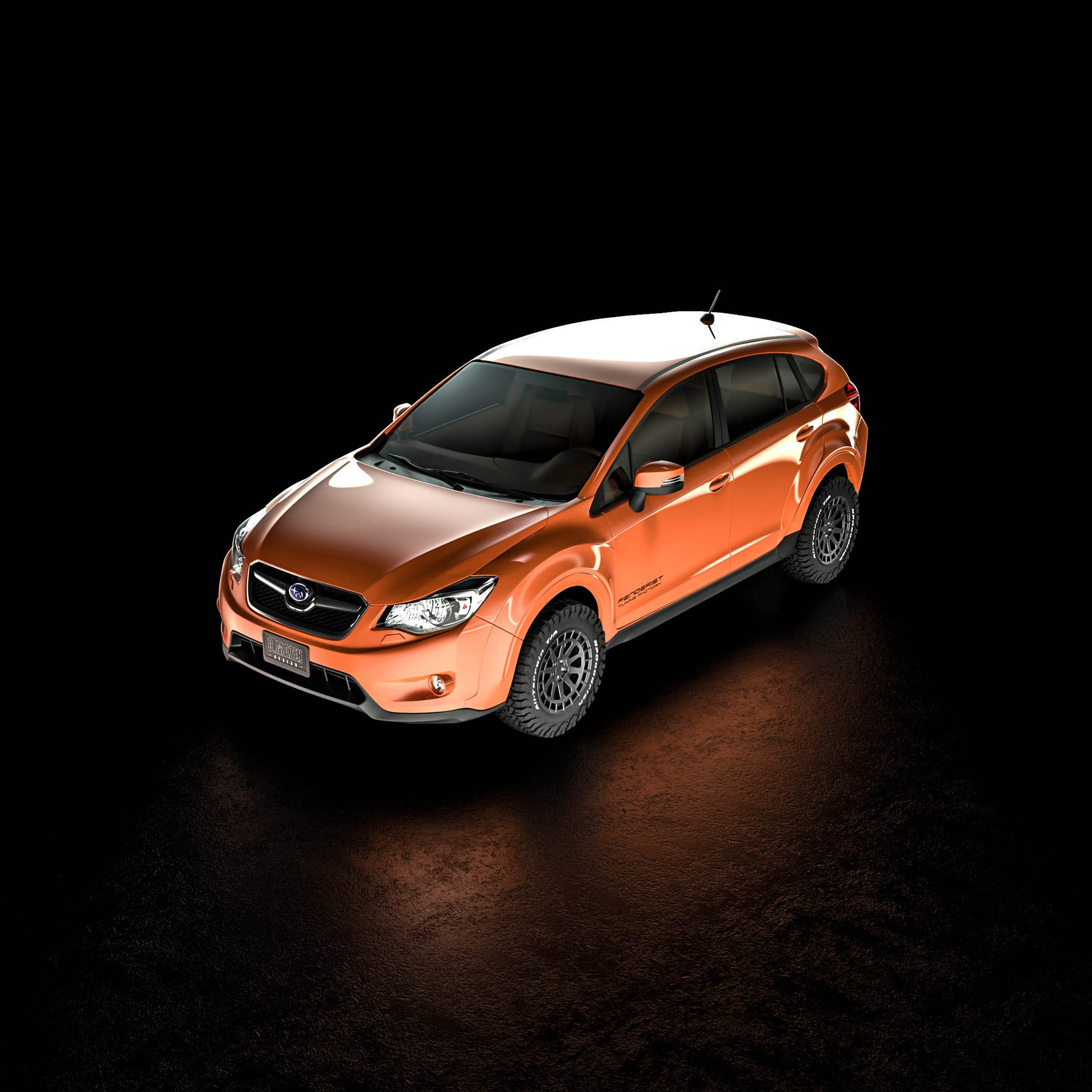 Fender Flares Set / WIDE BODY KIT SUBARU XV 14-18