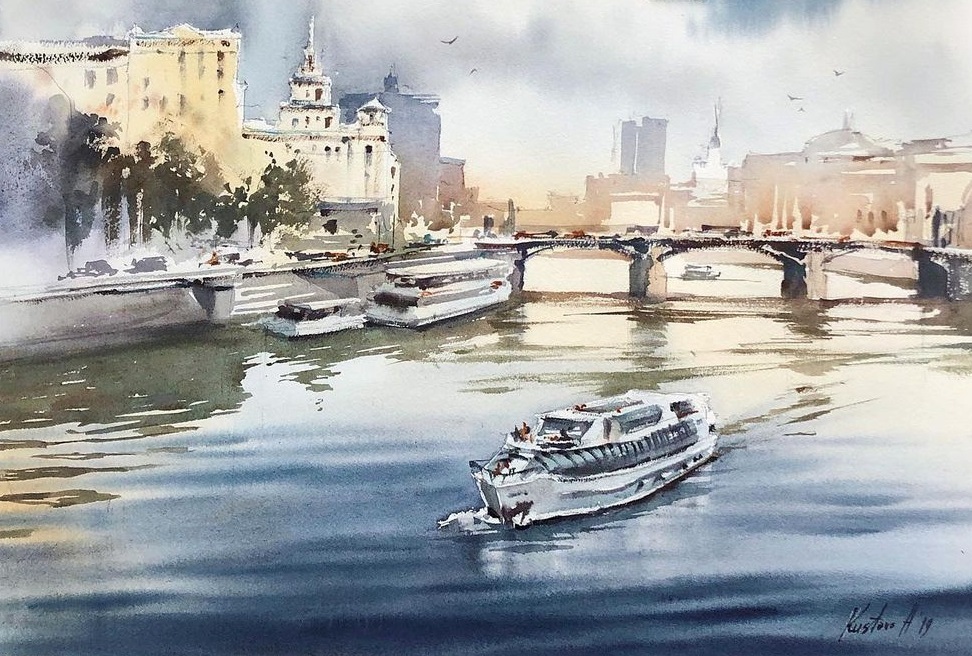 "Water and Reflections" Anastasia Kustova